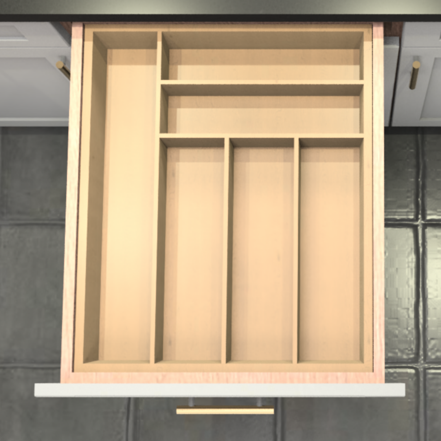 6 Spaces DrawerSpacer Organizer – Drawerspace